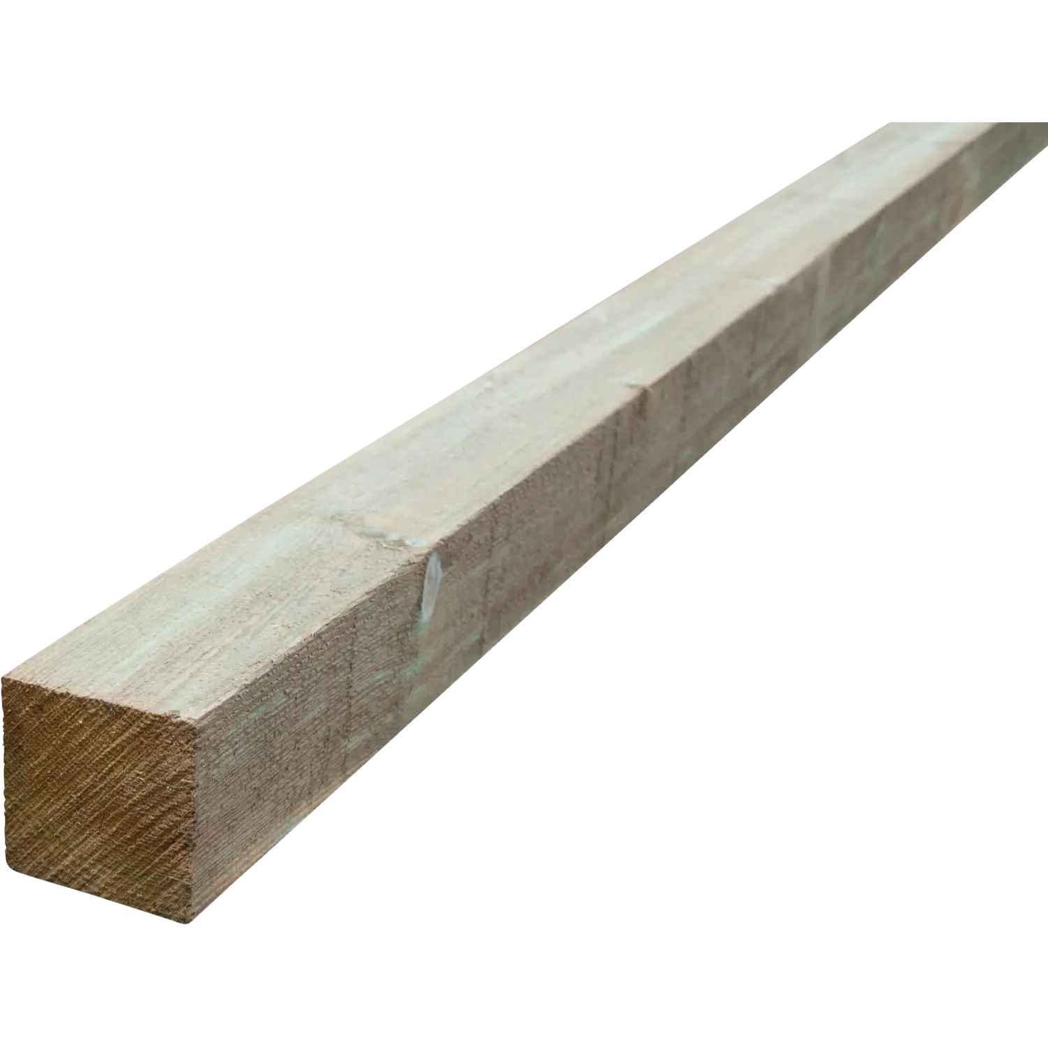 Tømmer ru stolper trykimprægneret 75x75 mm