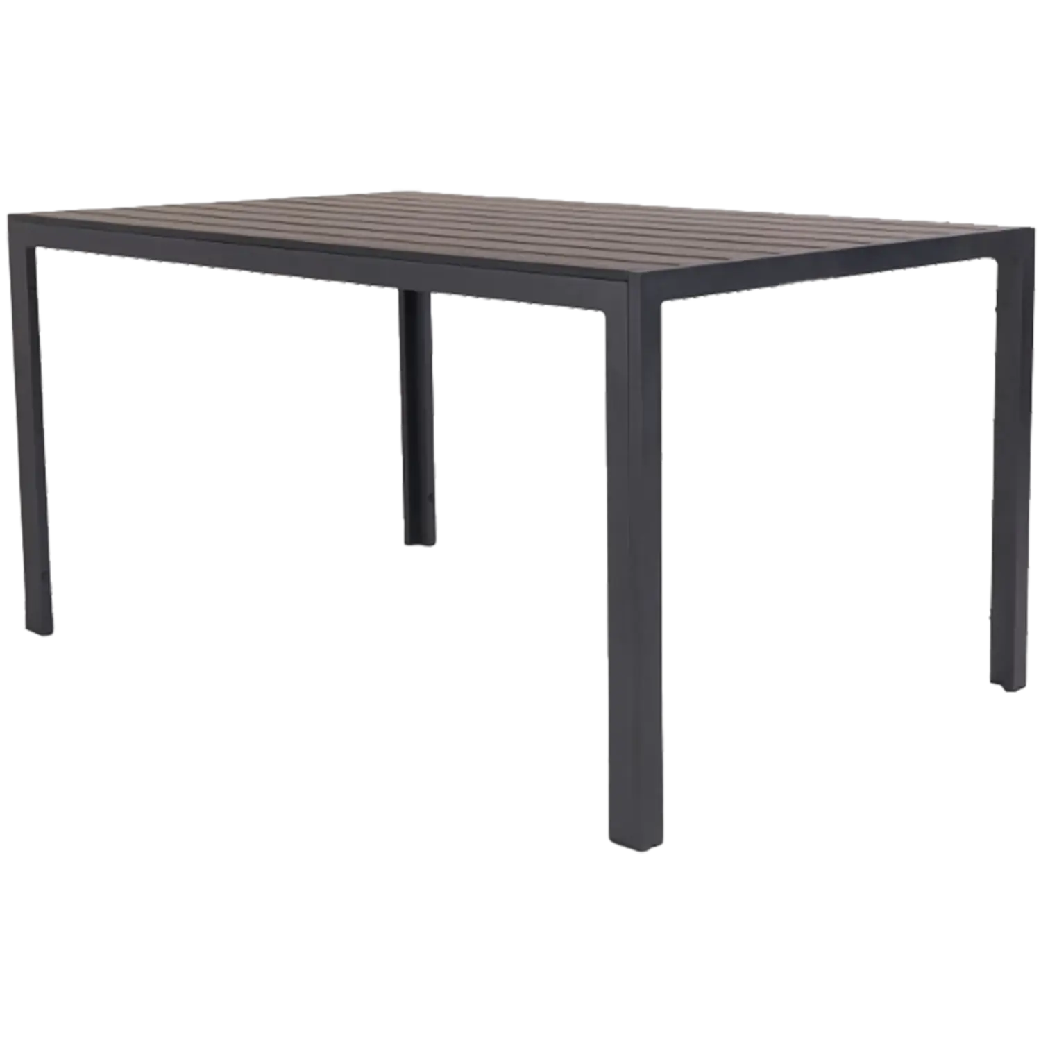 Guldborg havebord nonwood sort 4 pers