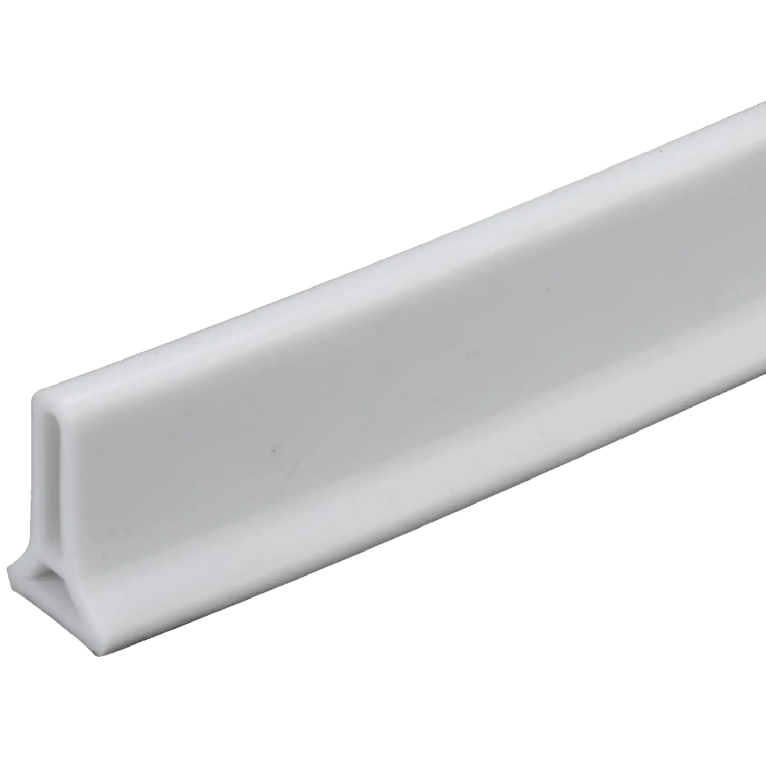 Geyser water stopper fleksibel V2 gulvskinne 1 m hvid