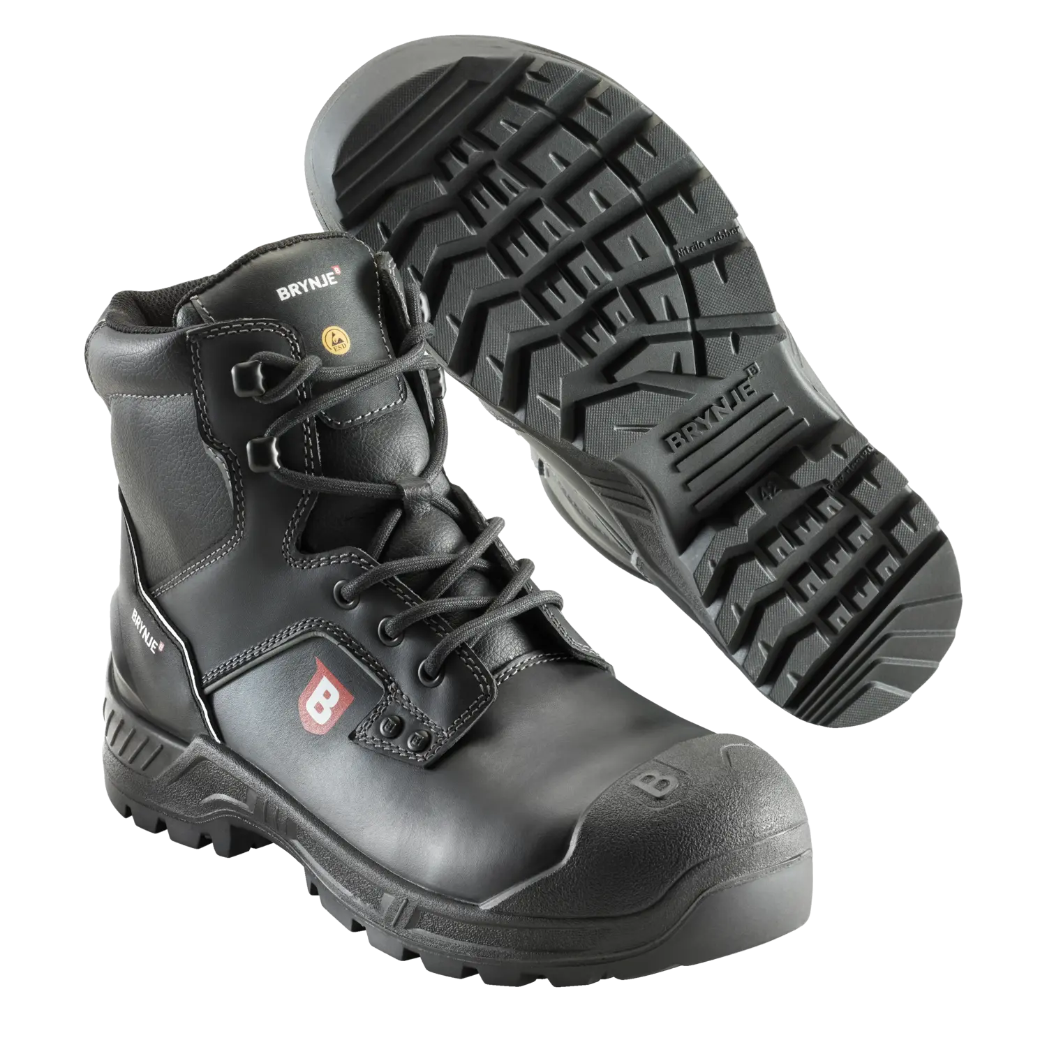 Brynje BDry Outdoor Low Boot S3 Src sikkerhedsstøvlet sort