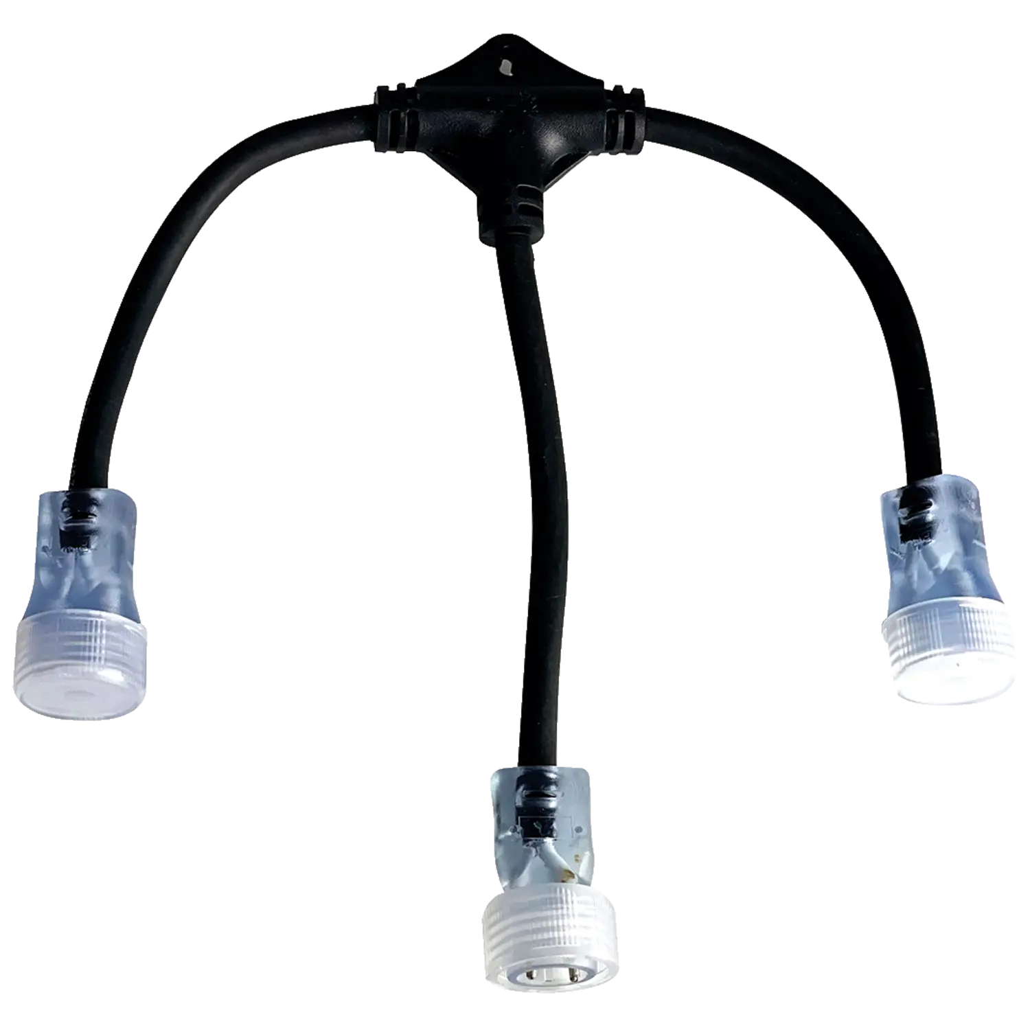 Blue Electric Flex-Line T-splitter