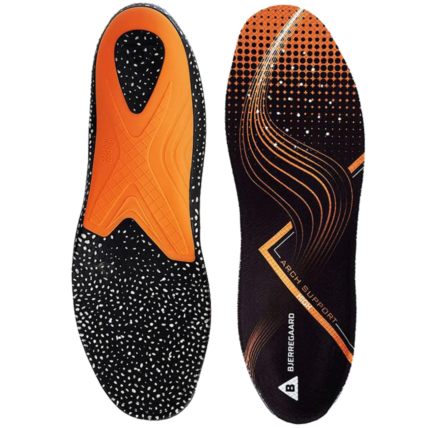 Bjerregaard orthopedic high indlægssål orange