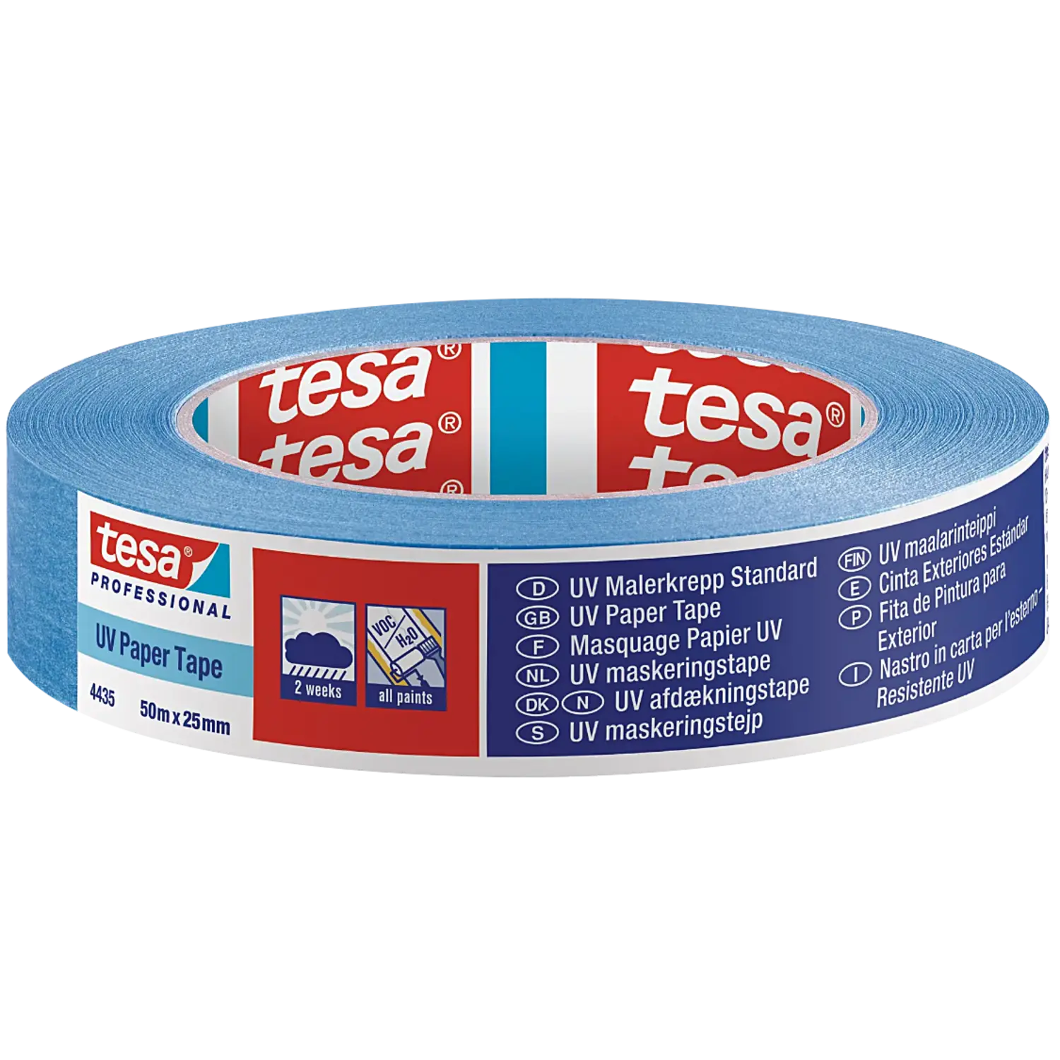 Tesa afdæknings/malertape blå 50 m