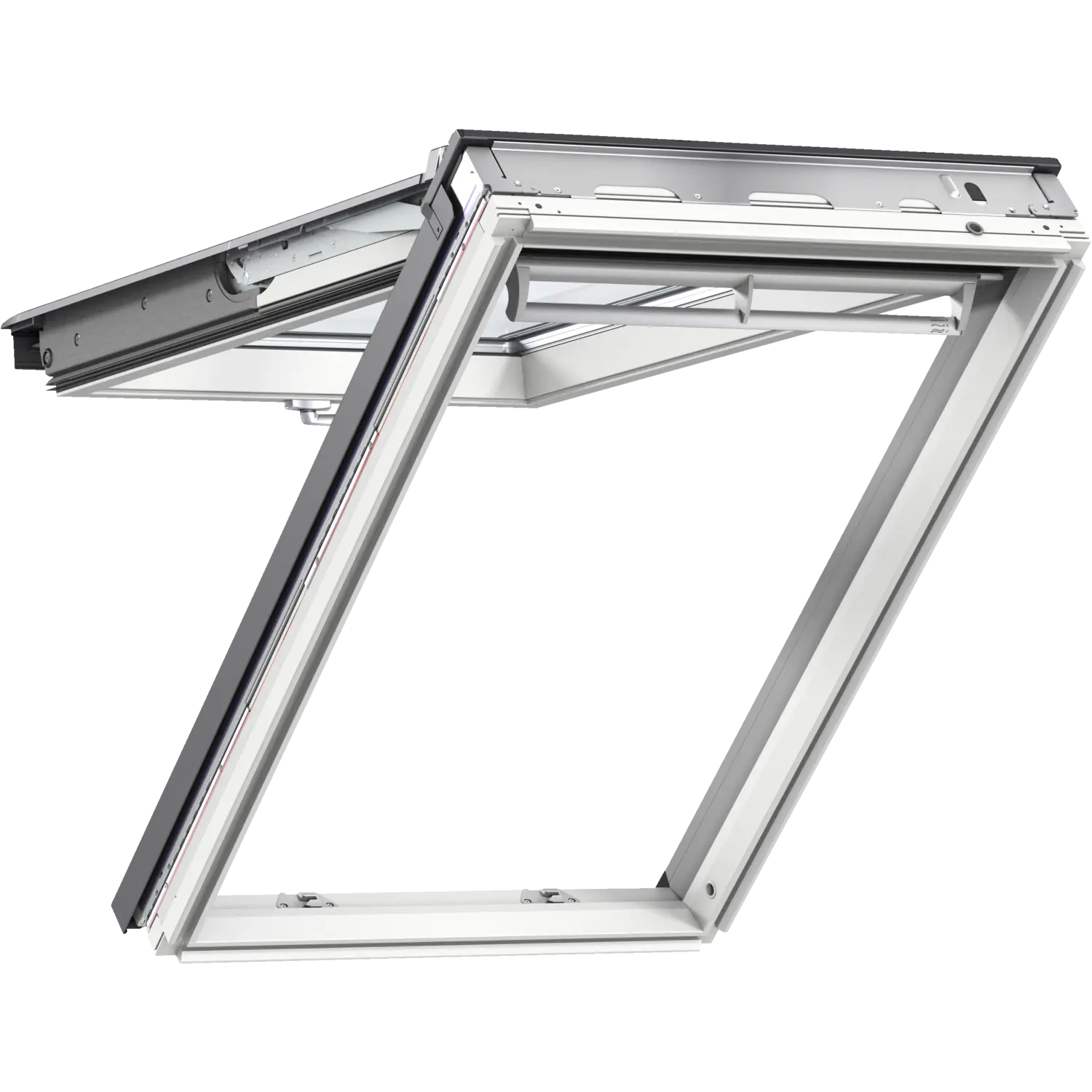 Velux GPL MK08 2068 tophængt vindue 3-lags, hvidmalet fyrretræ 78x140 cm