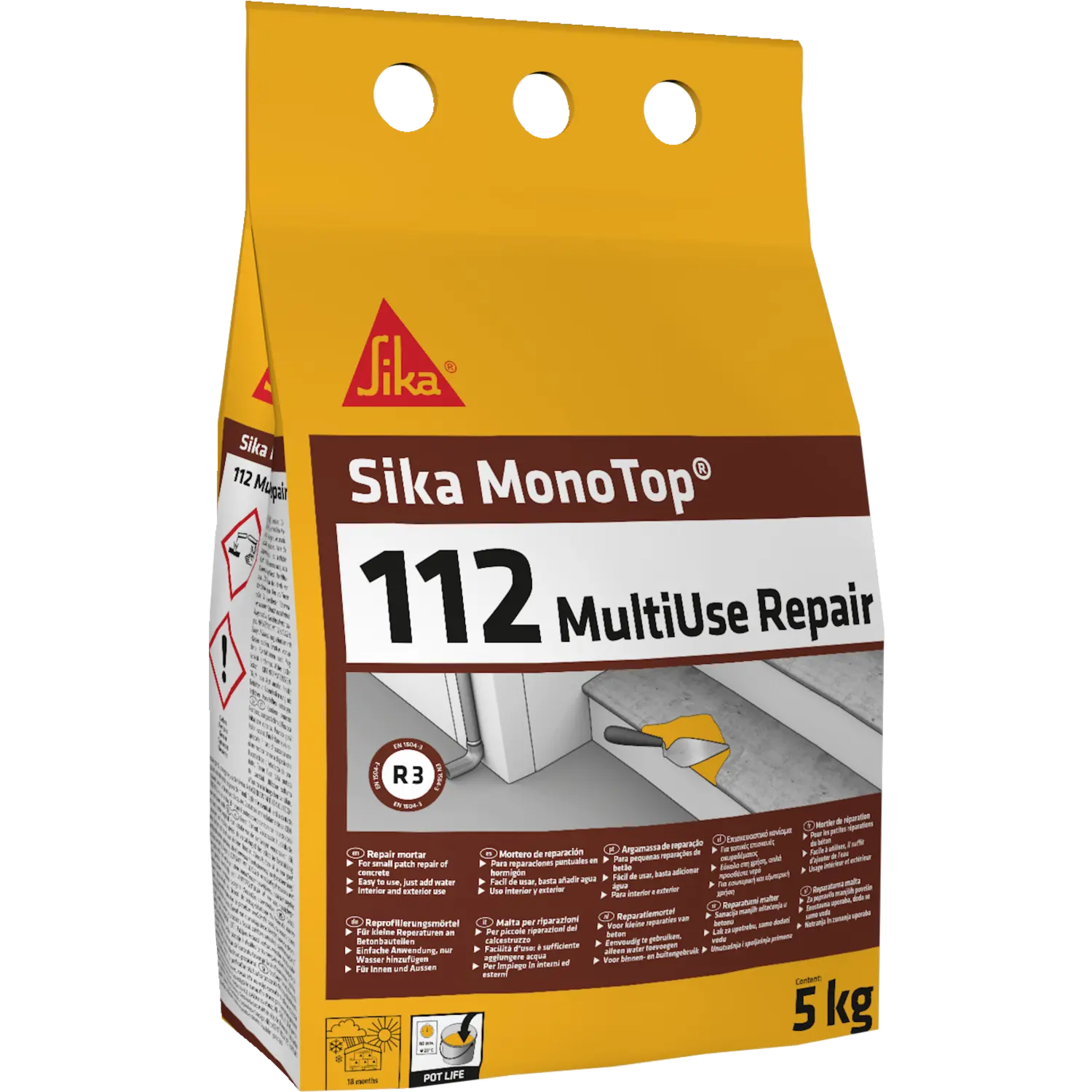 Sika Monotop-112 MultiUse Repair, 5 kg
