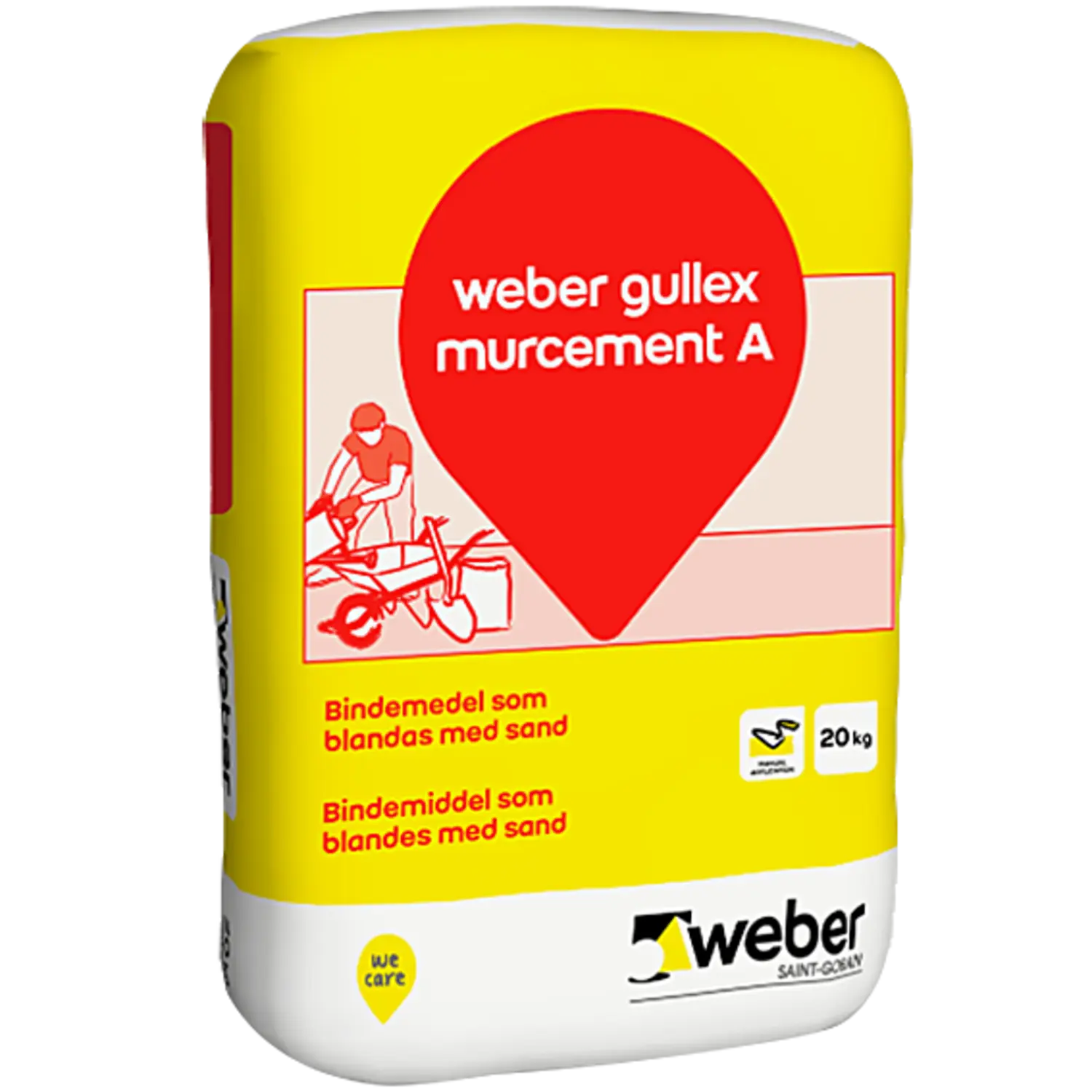 Weber Gullex Murcement A 20 kg