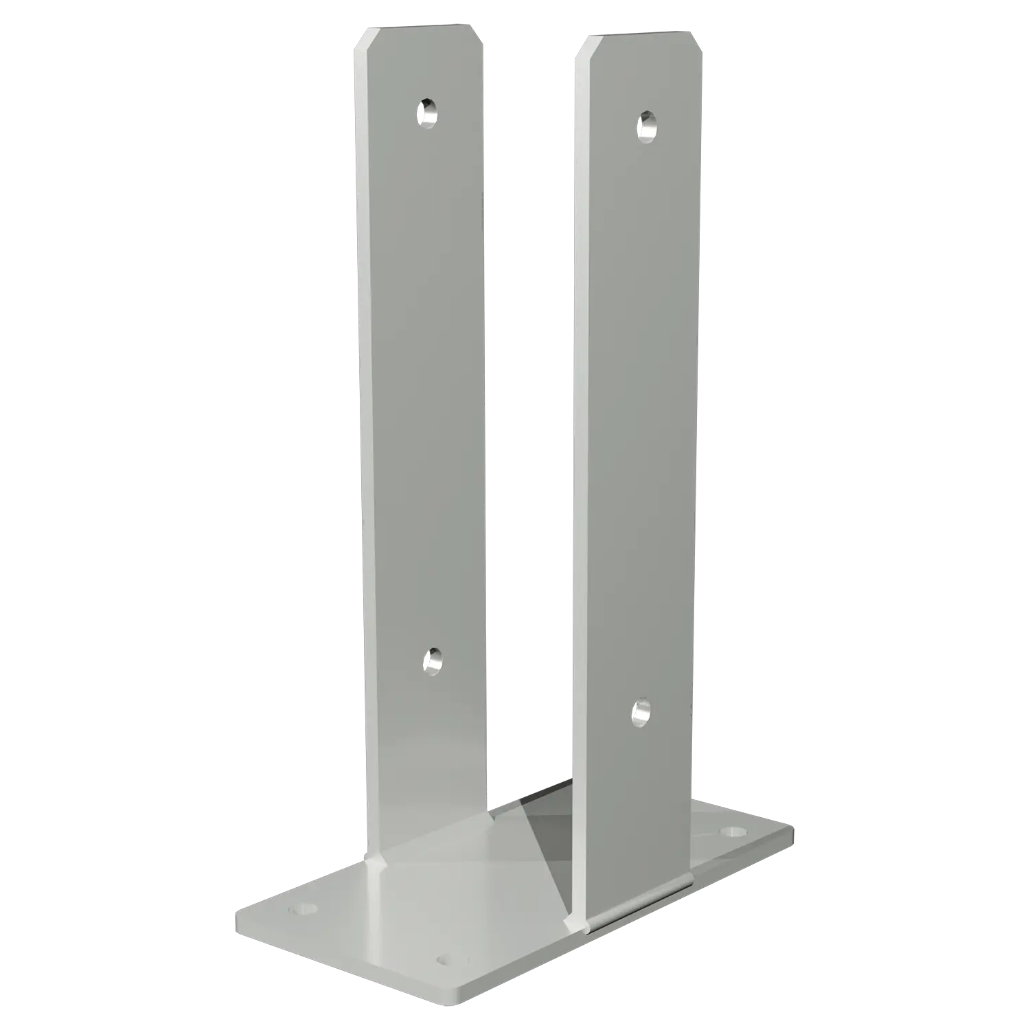 Plus U-stolpefod t/fundament 9x9 cm varmgalvanisert