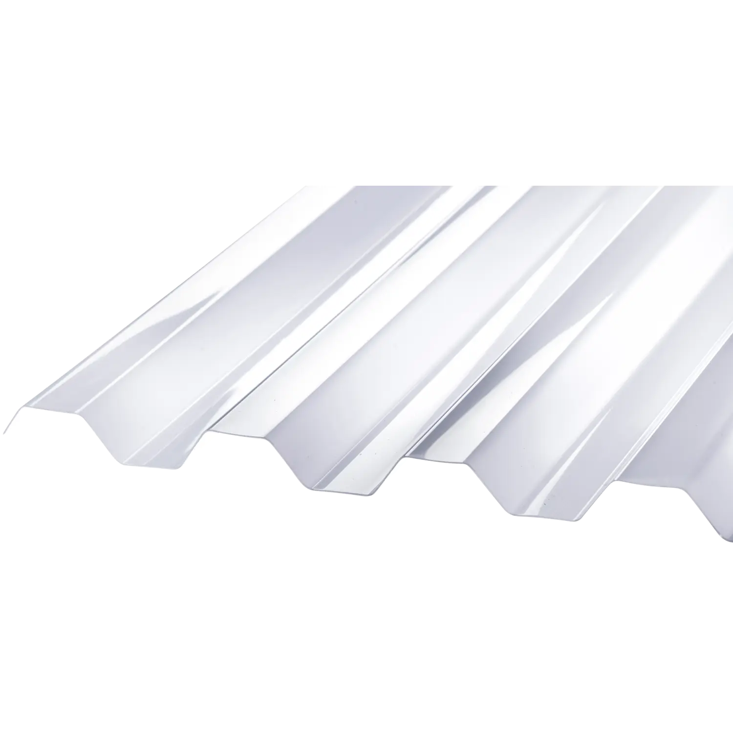 Sunlux Hi PVC trapez tagplade opal 1039x0,8 mm.