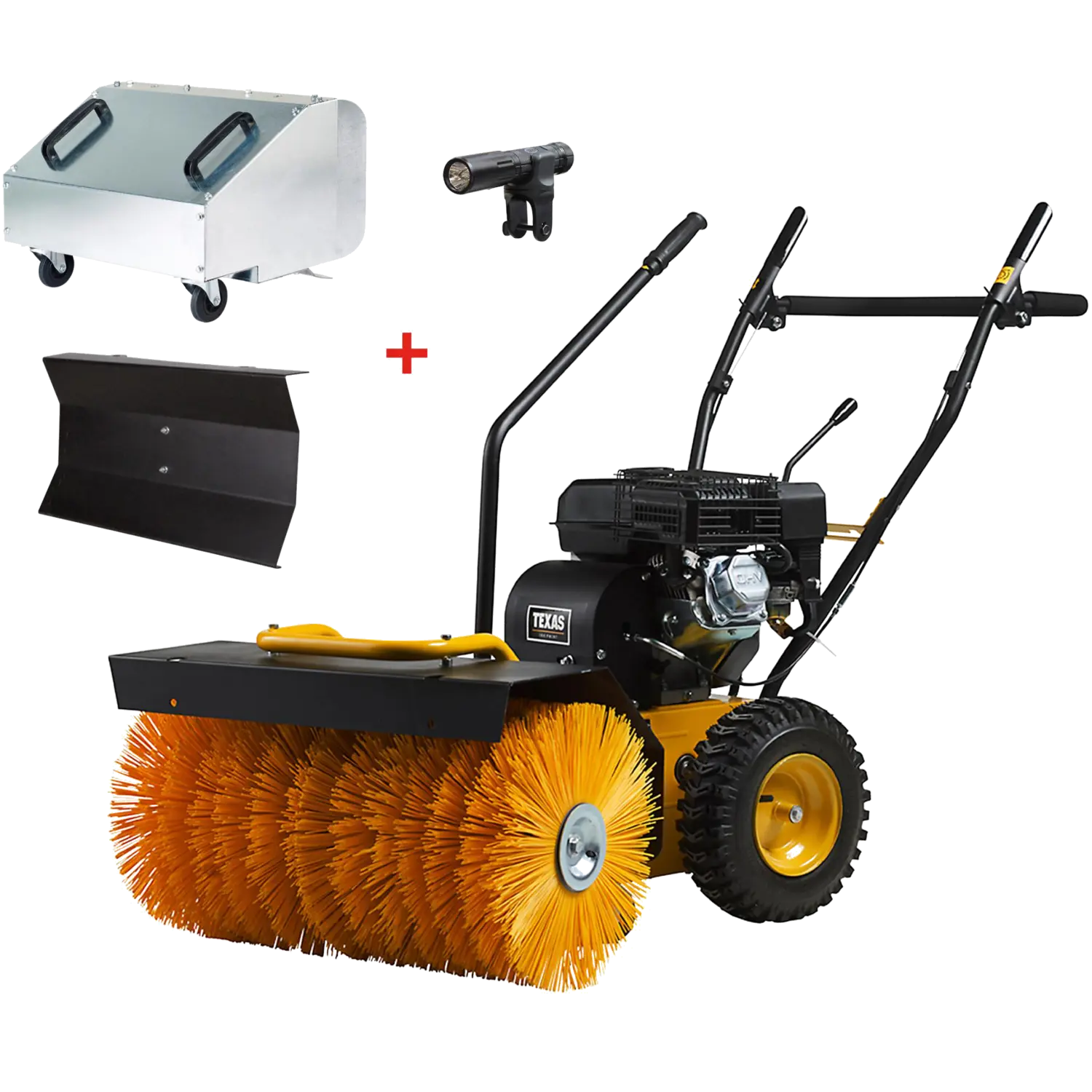 Texas Handy Sweep 690TGE m/tilbehør og elstart