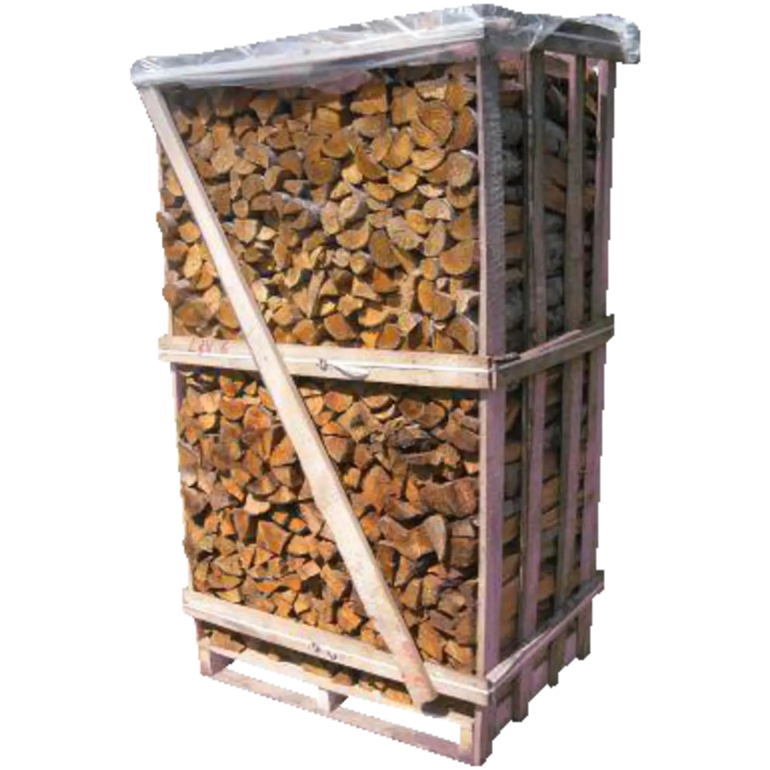 Brændetårn ovntørret blandet løv 1,8 m³