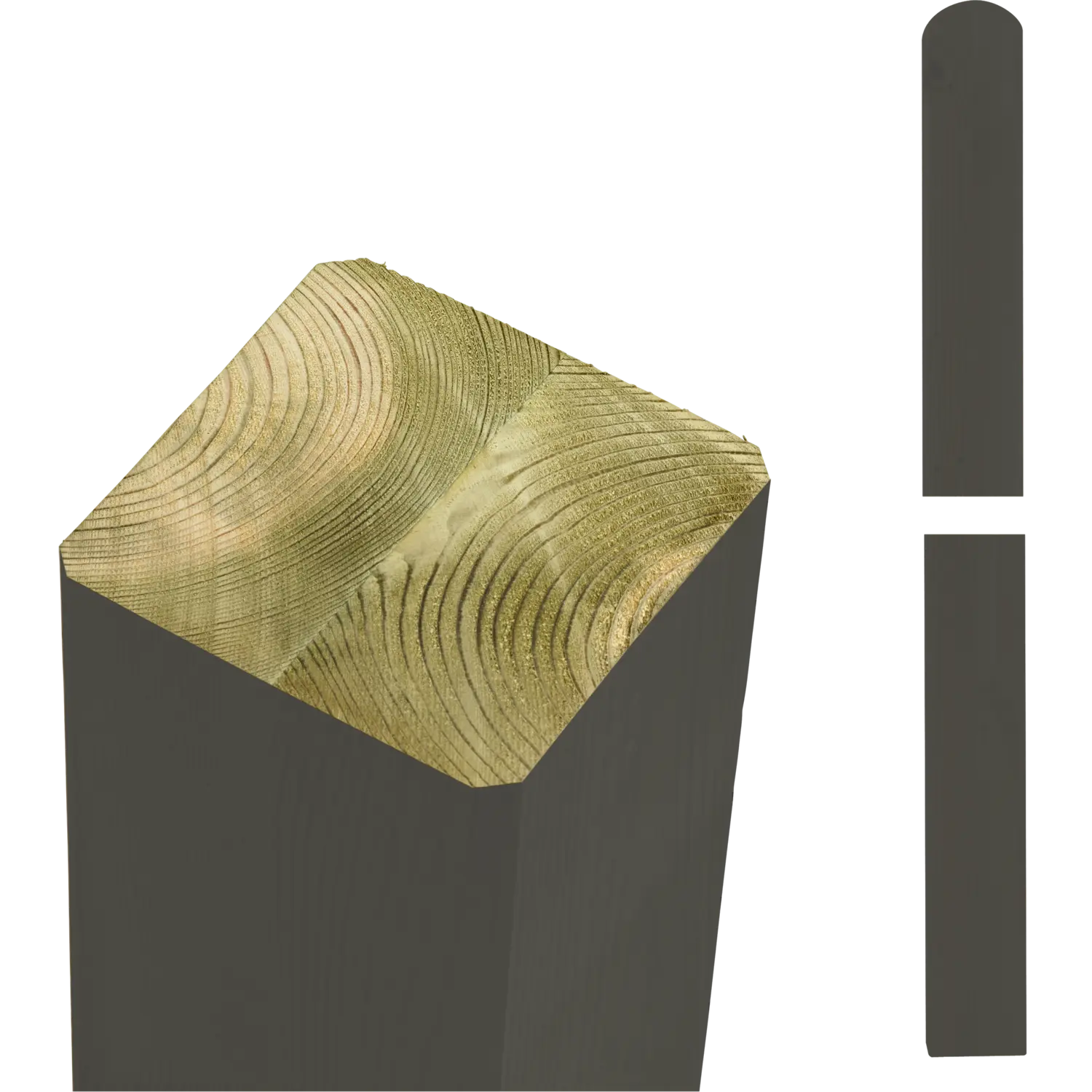 Plus Omlimet stolpe 9x9x148 cm