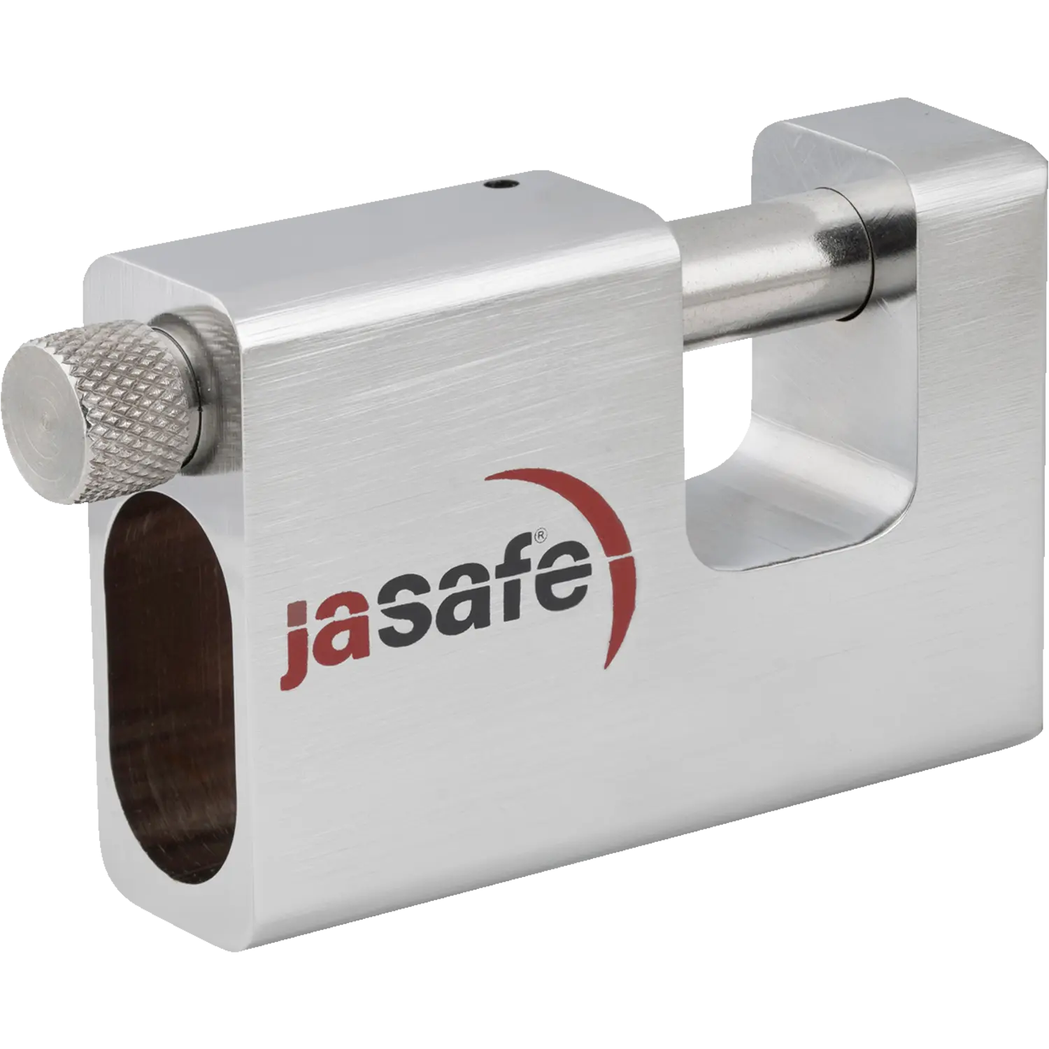 Jasafe hængelås til container matkrom ekskl. låsecylinder