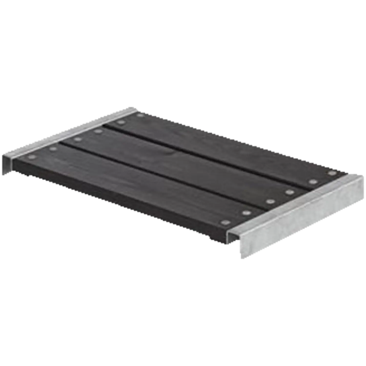 Plus Cubic/PIPE bænk inkl. beslag sort