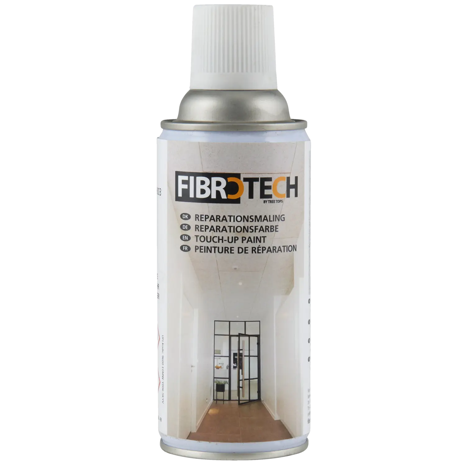 Fibrotech reparationsmaling til træbeton plader hvid