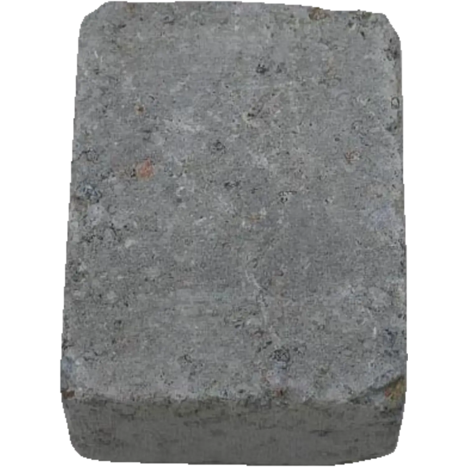 Herregårdssten med rumlet kant 1/2 sten grå 14x10,5x7 cm