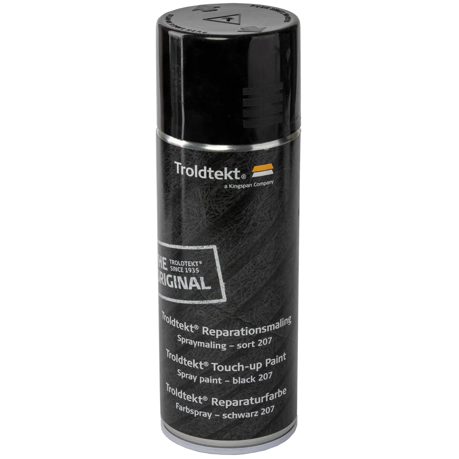 Troldtekt spraymaling 400 ml sort 207