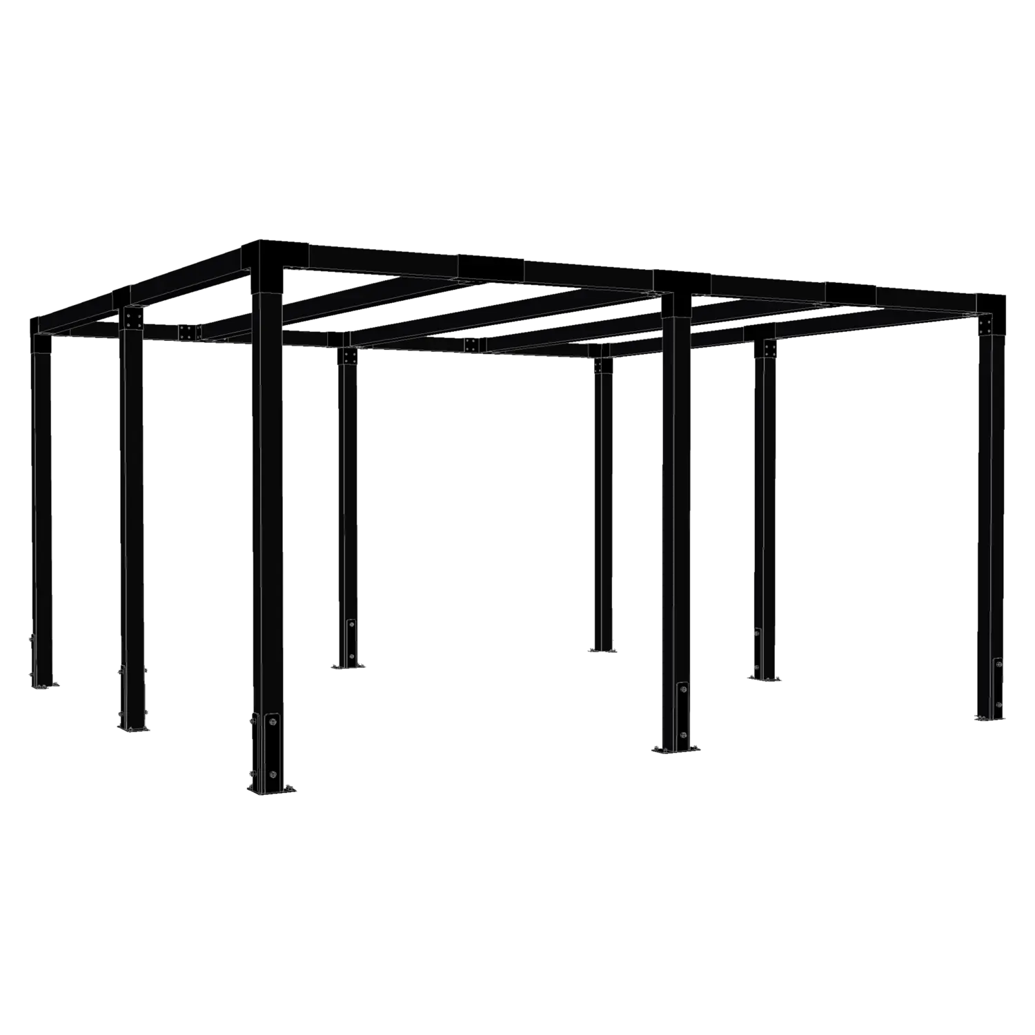 Plus cubic pergola sort