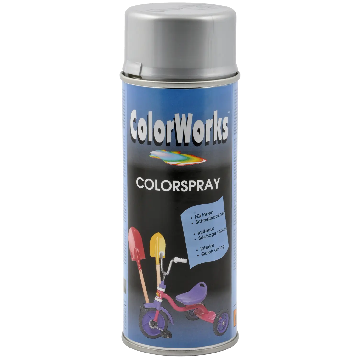 Hobby spraymaling sølv