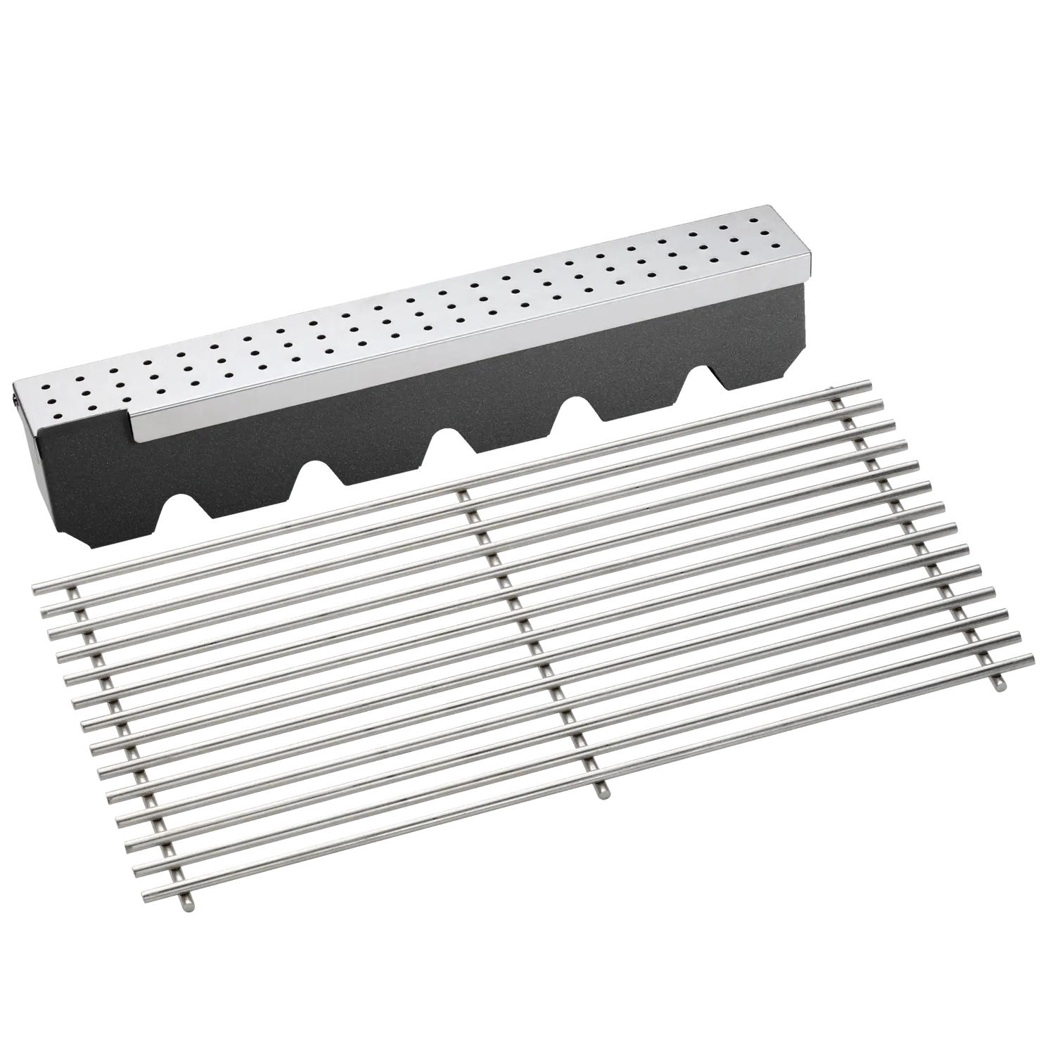 Weber rygeboks med rustfri rist til Genesis fra 2007 til 2010