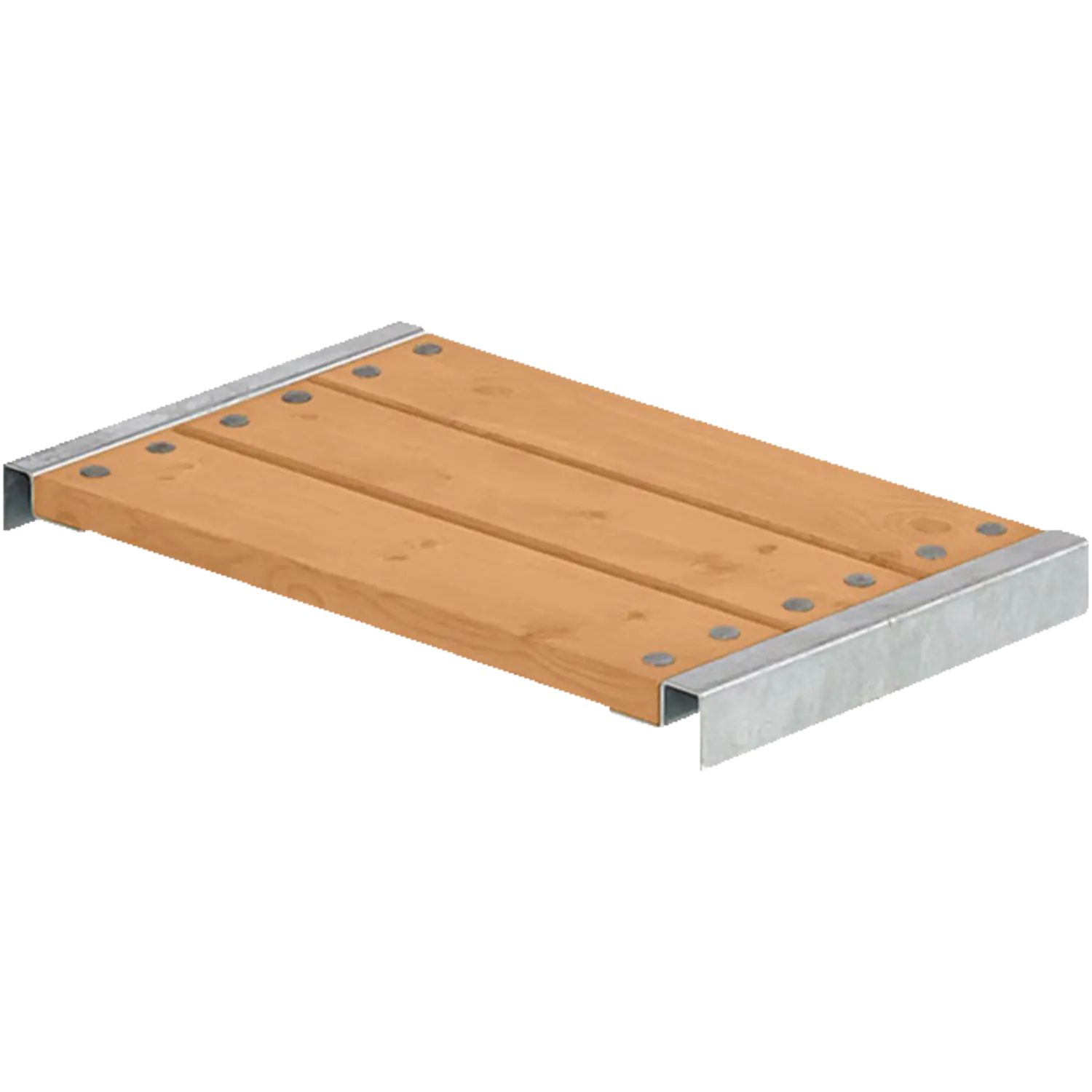 Plus Cubic/PIPE bænk inkl. beslag lærketræ