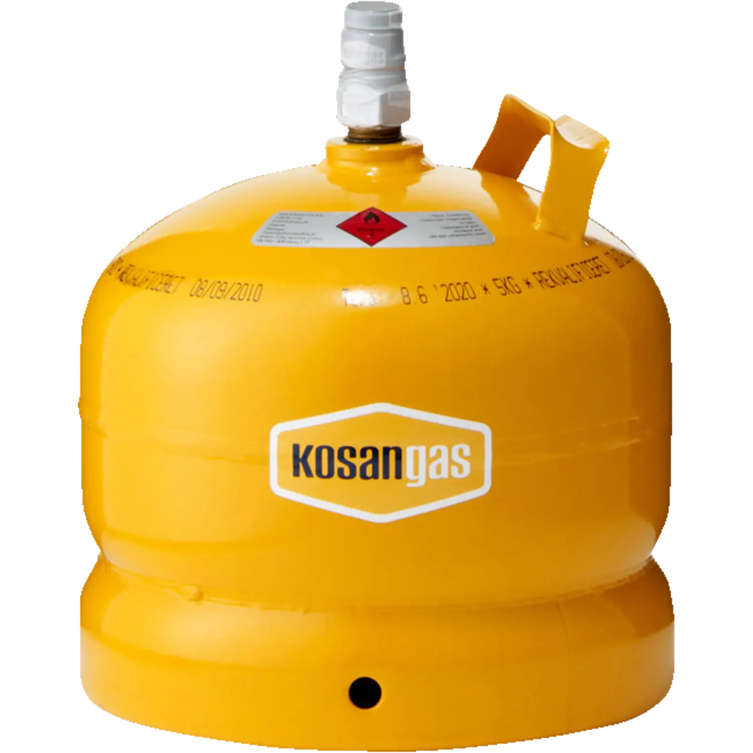 Kosangas 5 kg metalflaske inkl. gas